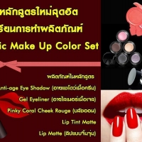 ++ หลักสูตรใหม่สุดฮิต ++ เรียนการทำผลิตภัณฑ์ Magic Make Up Color Set | seminardd.com
