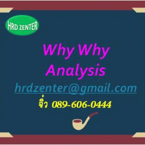 การแก้ไขปัญหา Why Why Analysis | seminardd.com